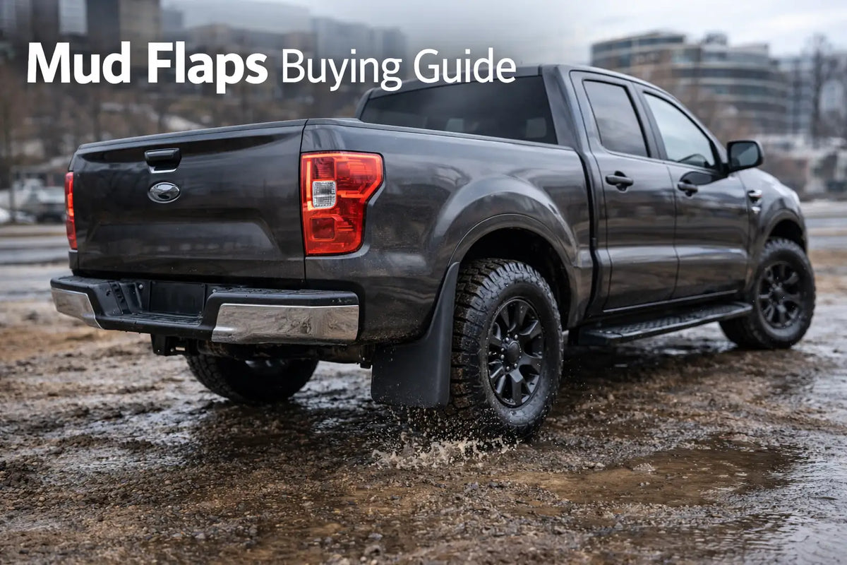 The Right Car Mud Flaps Improve Vehicle Safety and Reduce Damage - CARXV